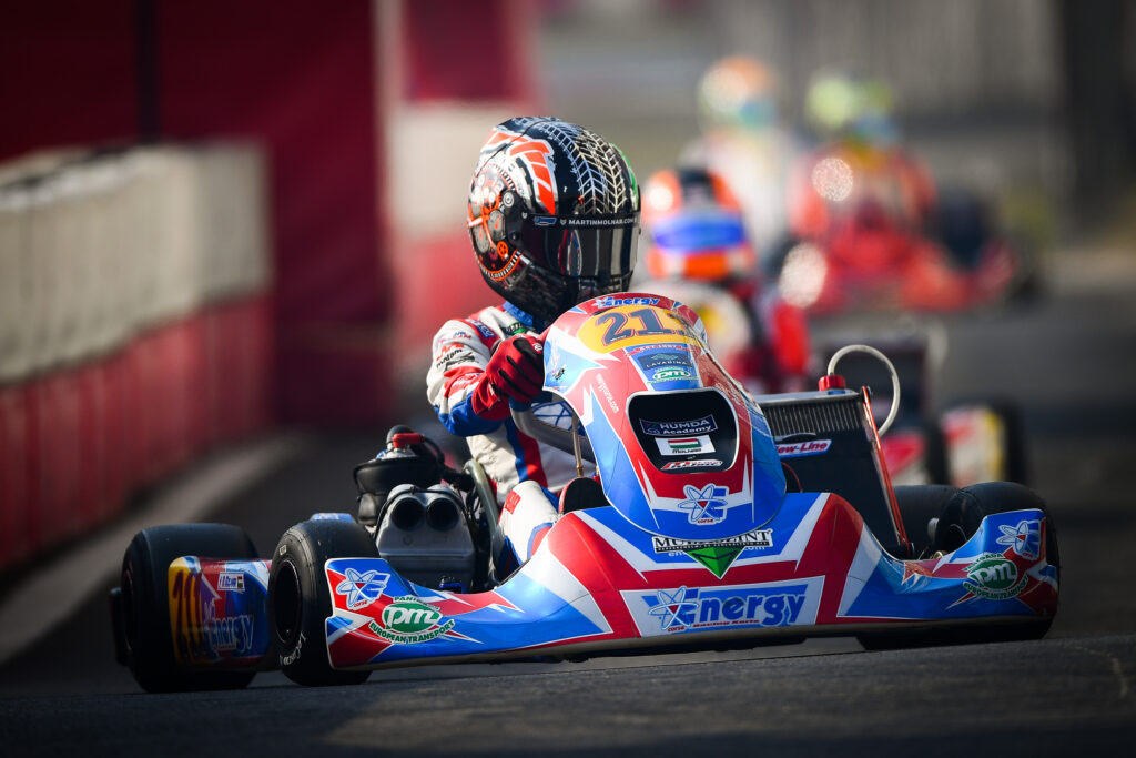 Martin Molnár fought hard in his most difficult race weekend so far ...