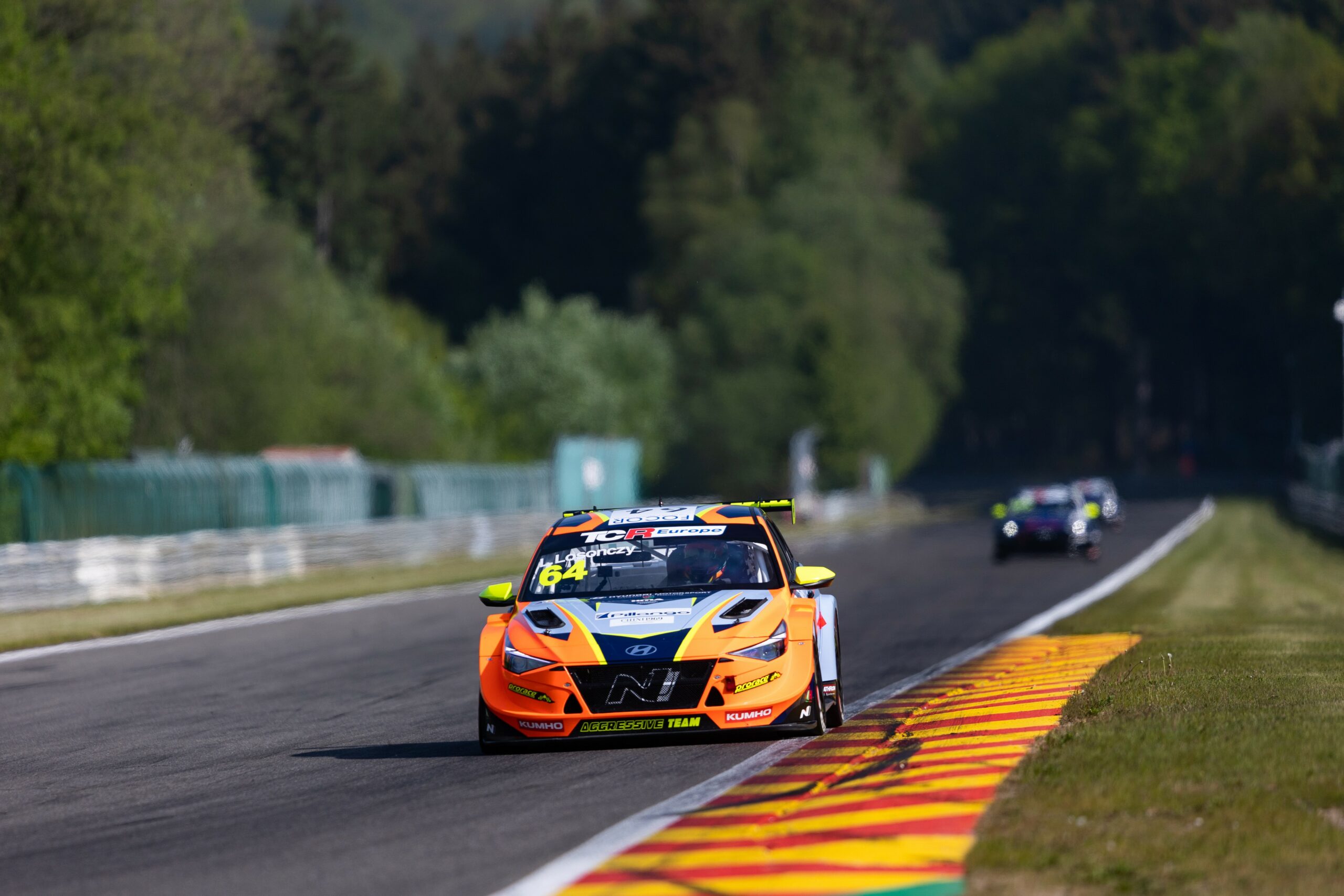 Losonczy Levente made his TCR Europe debut on one of the world's most ...