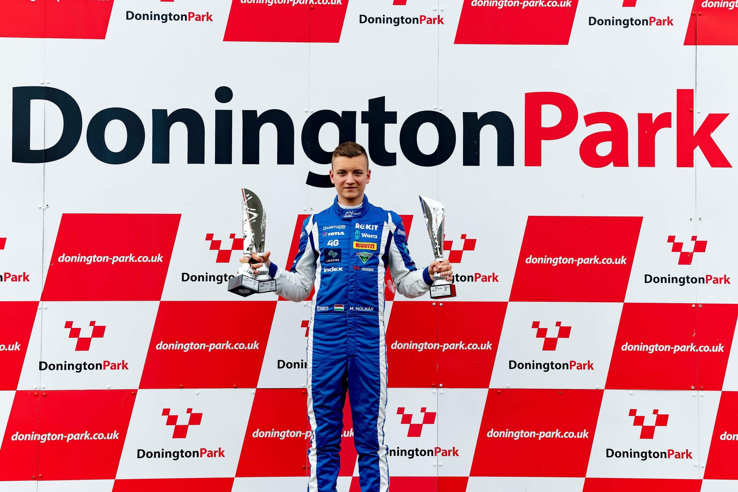 Martin Molnár secures three podium finishes at Donington - MOTAM